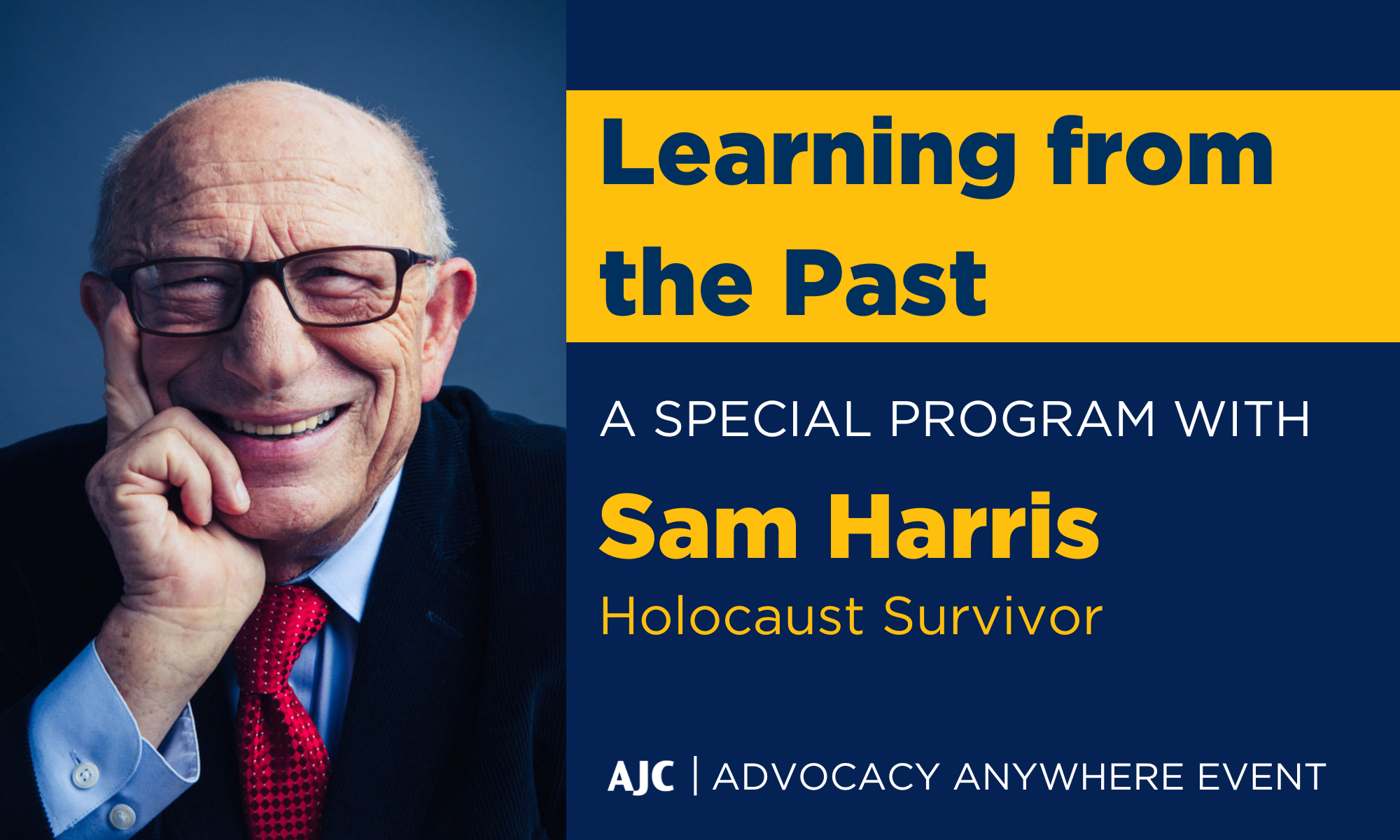 Learning from the Past: A Special Program with Holocaust Survivor Sam ...