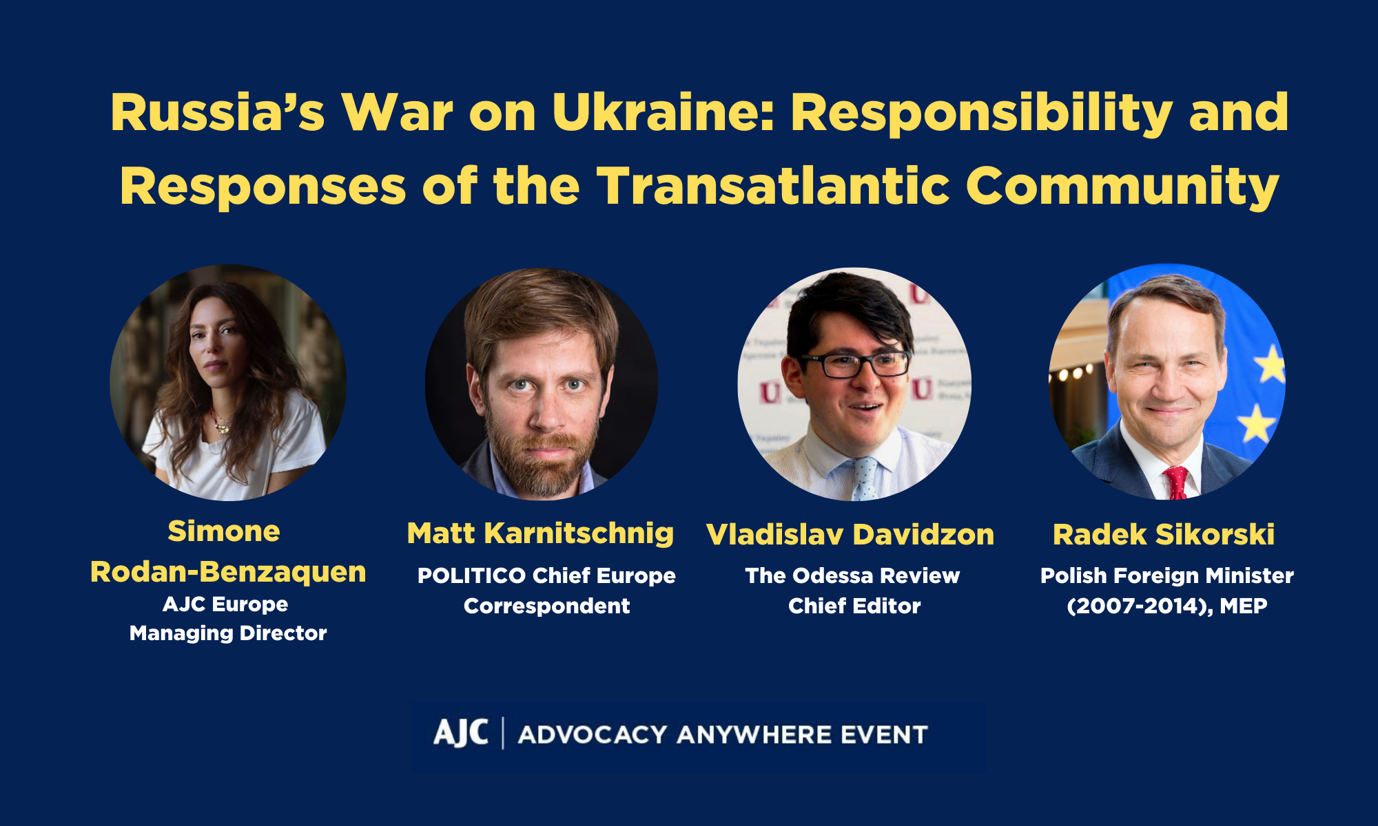 Russia’s War on Ukraine: Responsibility and Responses of the ...